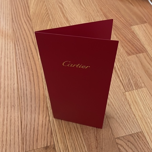 Cartier | Accessories | Cartier Receipt Holder | Poshmark